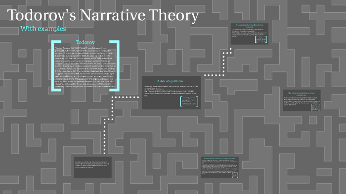 Todorov's Narrative Theory by Jessica Perry on Prezi