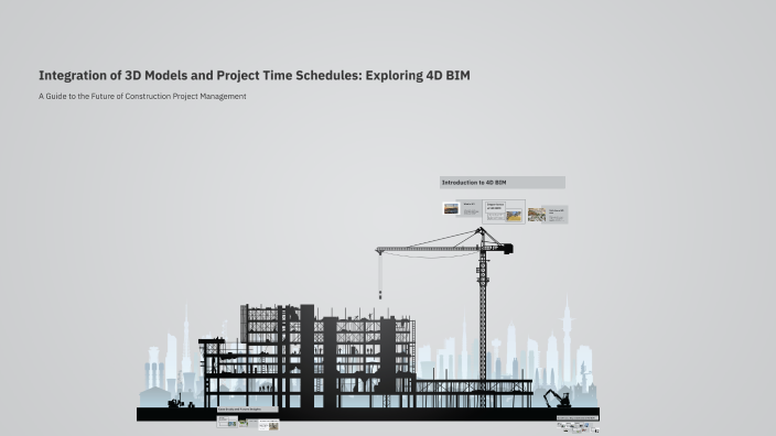Integration of 3D Models and Project Time Schedules: Exploring 4D BIM ...