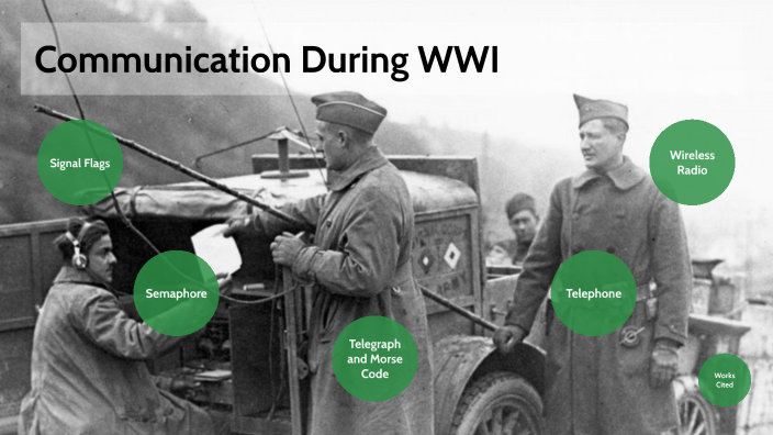 Communication During WW1 by Braeden Phelan on Prezi