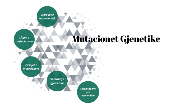 MUTACIONET GJENETIKE by on Prezi