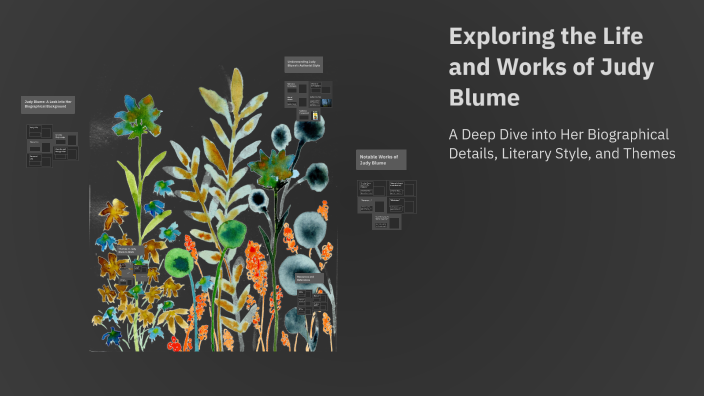 Exploring the Life and Works of Judy Blume by Olivia Rawlings on Prezi