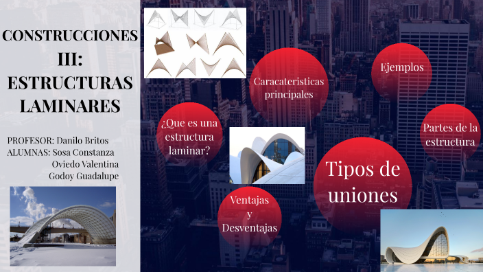 ESTRUCTURAS LAMINARES - CONSTRUCCIONES III by Milagros Guadalupe Godoy ...