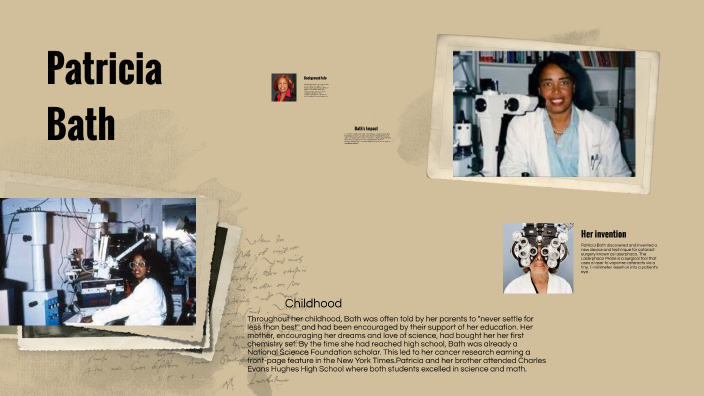 Patricia Bath by Brea Littlejohn on Prezi