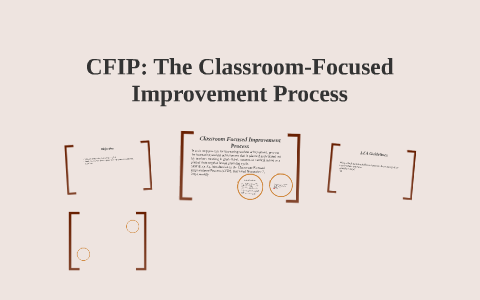CFIP: The Classroom-Focused Improvement Process by Briana Teasley on Prezi