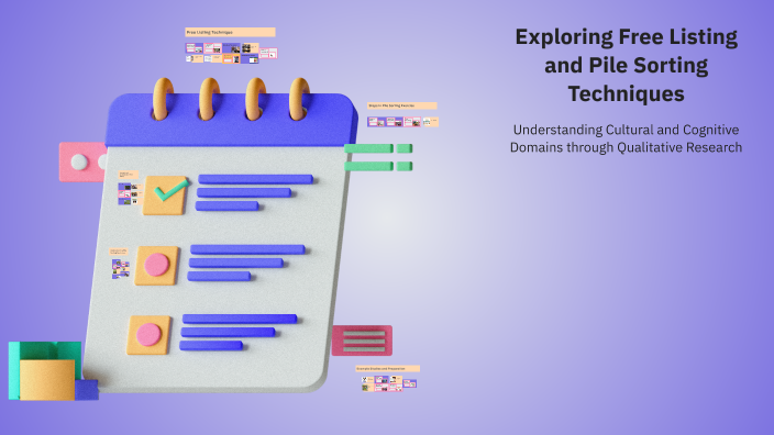Exploring Free Listing and Pile Sorting Techniques by Meena Saran on Prezi