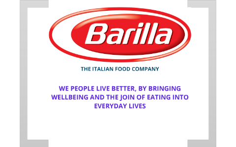 Barilla presentation by Luca Zanotti on Prezi