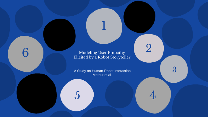 Modeling User Empathy Elicited by a Robot Storyteller by Linda Furrer ...