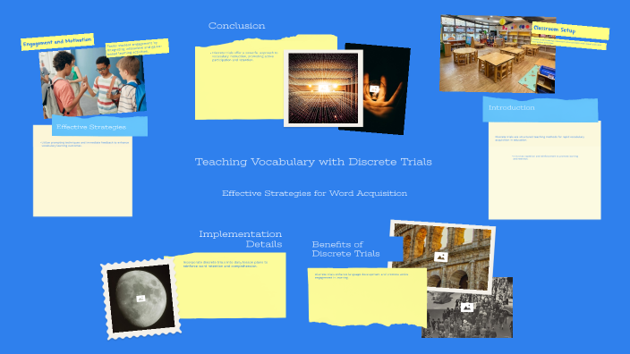 Teaching Vocabulary with Discrete Trials by Barış Hamzaoğlu on Prezi
