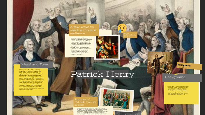 Patrick Henry Speech by Ella Raffaghelli on Prezi