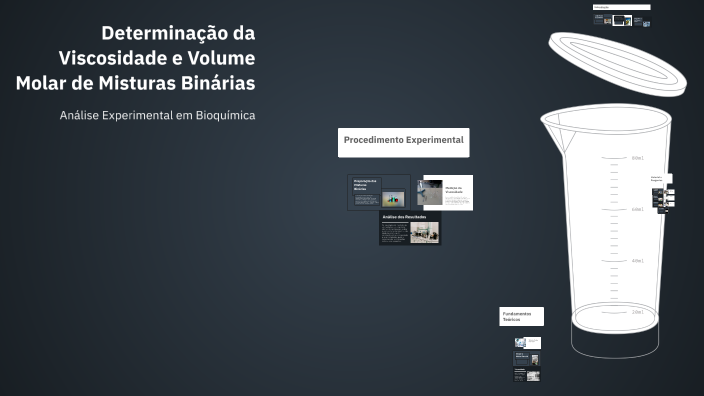 Determinação da Viscosidade e Volume Molar de Misturas Binárias by ...