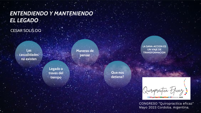 ENTENDIENDO Y MANTENIENDO EL LEGADO by Cesar Solis on Prezi