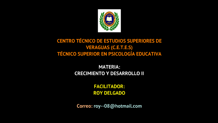 CENTRO TÉCNICO DE ESTUDIOS SUPERIORES DE VERAGUAS (C.E.T.E.S by Roy ...