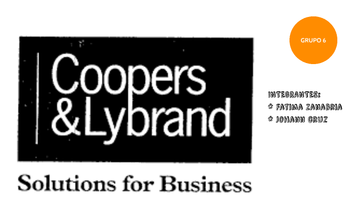 Coopers & Lybrand (C&L) by FATIMA ESMERALDA ZANABRIA SUAREZ on Prezi