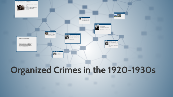 Organized Crimes in the 1920-1930s by PopTartCat PopTartDog on Prezi
