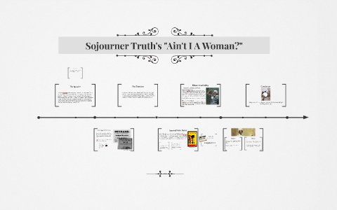 Sojourner Truth's "Ain't I A Woman?" by Phoenix Jacob on Prezi