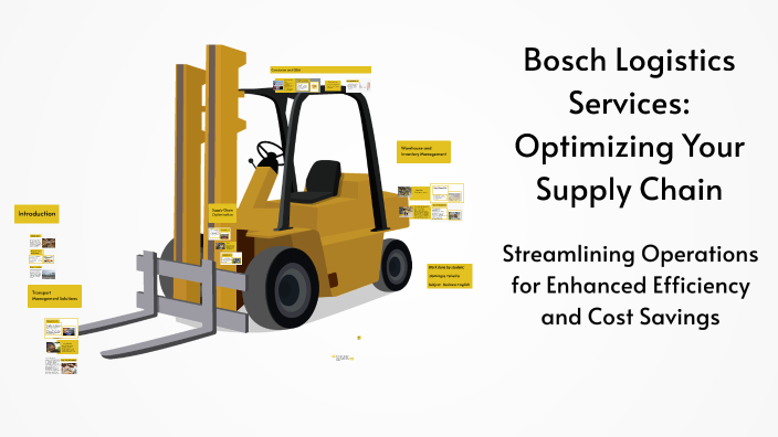 Bosch Logistics Services: Optimizing Your Supply Chain by Domingos ...