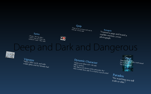 Deep and Dark and Dangerous by Kaylee uebel on Prezi