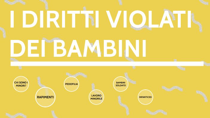 i diritti violati dei bambini by mirya, de falco on Prezi