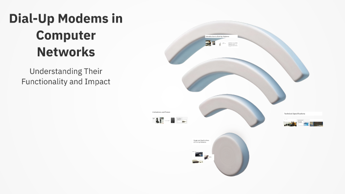 Dial-Up Modems in Computer Networks by Sandy S on Prezi