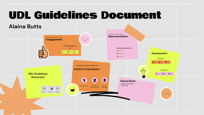 UDL Guidelines Document by Alaina Butts on Prezi