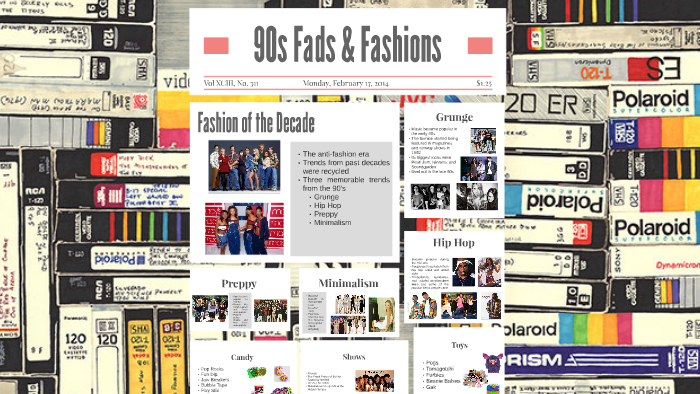 90s Fads & Fashions by binta toure on Prezi