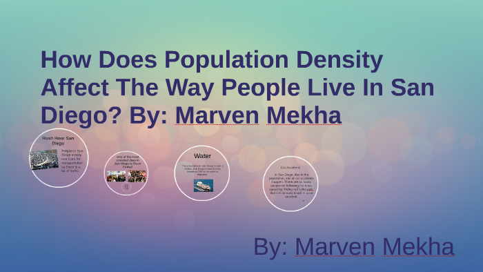How Does Population Density Affect The Way People Live? by Marven Mekha