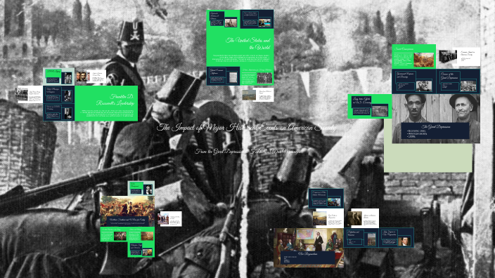 The Impact of Major Historical Events on American Society by Pedro ...
