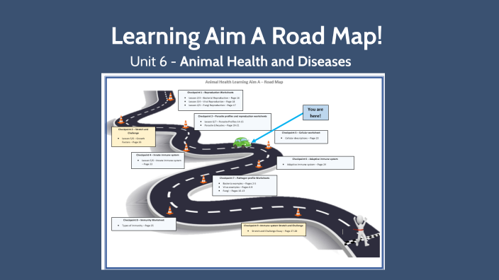 Animal Health Learning Aim A Road Map by Justine Warne on Prezi