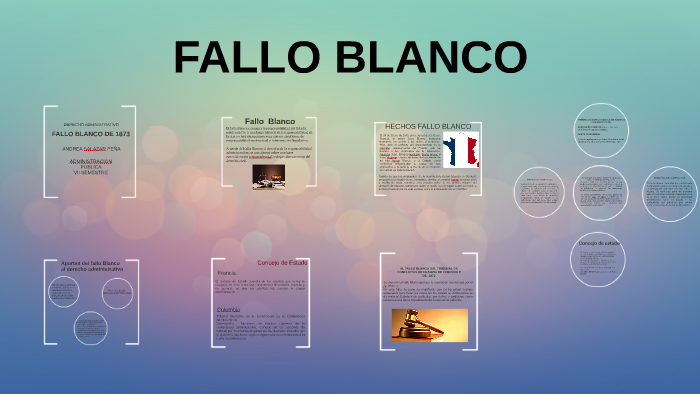 FALLO BLANCO by Andrea Peña on Prezi