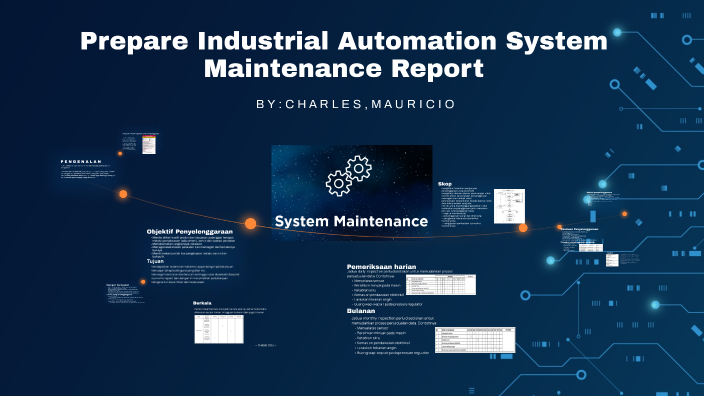 prepare industrial automation system maintenance report by mauricio ...