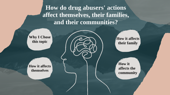 How do drug abusers' actions affect themselves, their families, and ...