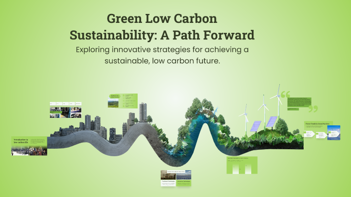 Green Low Carbon Sustainability: A Path Forward by Amina Batool on Prezi