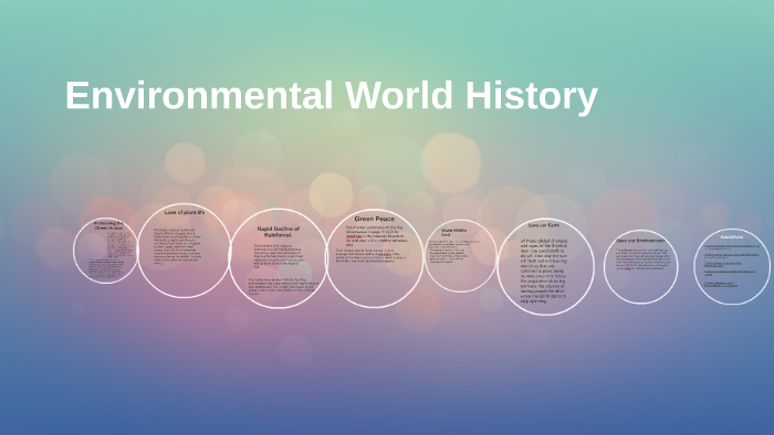 Environmental World History. by Tara Pauley on Prezi