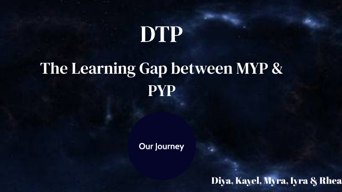 dtp (learning gap) by Myra . on Prezi