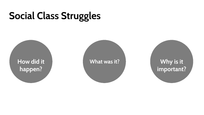 Social Class Struggles by Ben Clark on Prezi
