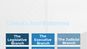 Checks and Balances Poster by Brienna Raddigan on Prezi Design