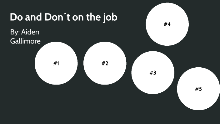 When I begin my job by Aiden Gallimore on Prezi