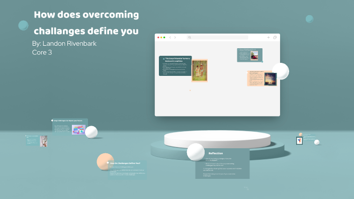 How Does Overcoming Challanges Define You by Landon Rivenbark on Prezi