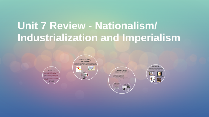 Unit 7 Review - Nationalism/Industrialization and Imperialis by Dan ...