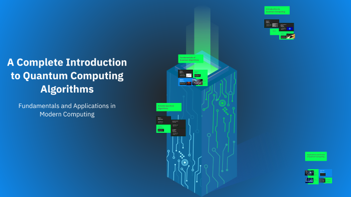 A Complete Introduction To Quantum Computing Algorithms By Ali