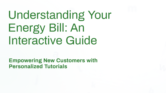 Understanding Your Energy Bill: An Interactive Guide by Haley Joiner on Prezi