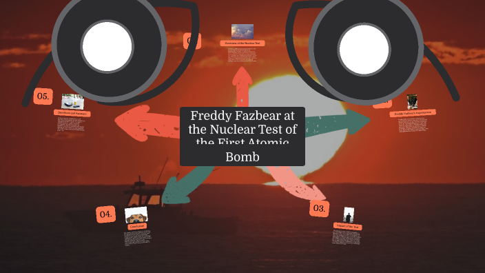 Freddy Fazbear at the Nuclear Test of the First Atomic Bomb by Ewan ...