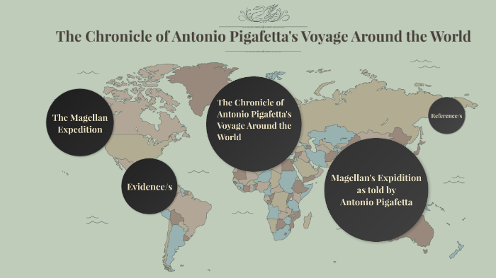 The Chronicle of Antonio Pigafetta's Voyage Around the World by Harold ...