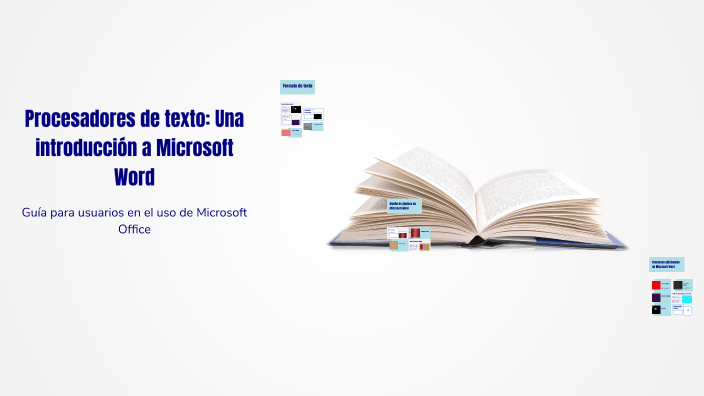 Procesadores de texto: Una introducción a Microsoft Word by Guada DQ on ...