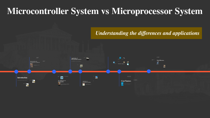 Microcontroller System Vs Microprocessor System By Amar Irfan On Prezi