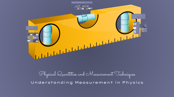 Physical Quantities and Measurement Techniques by 。Hassan on Prezi