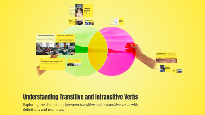 Understanding Transitive and Intransitive Verbs by Isabel Perucho ...