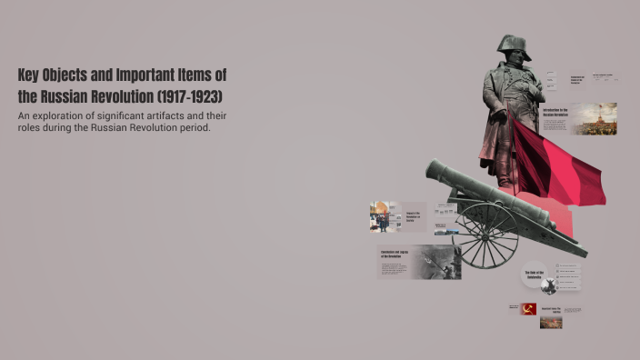 Key Objects and Important Items of the Russian Revolution (1917-1923 ...