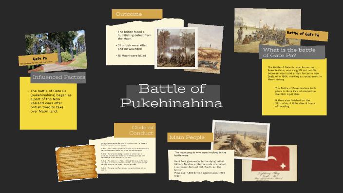 Battle of Pukehinahina by Brooke Nelson on Prezi