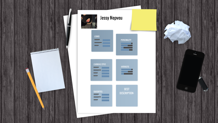 presentation about Jess by Anna Savard on Prezi